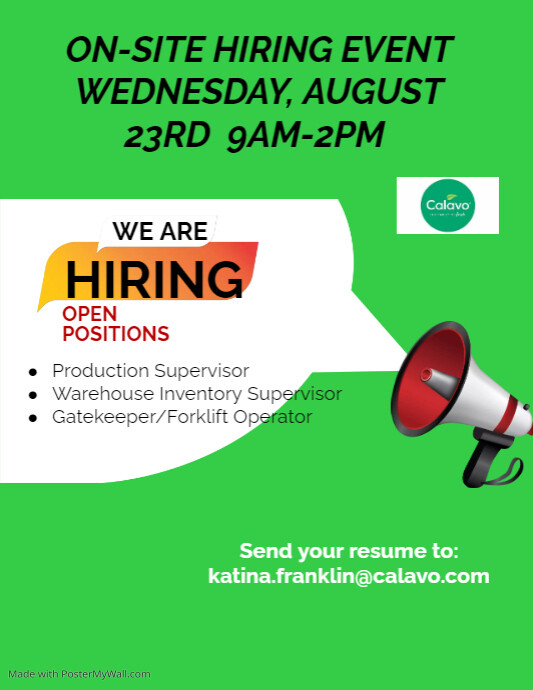 We are hiring Facebook Event Cover | PosterMyWall