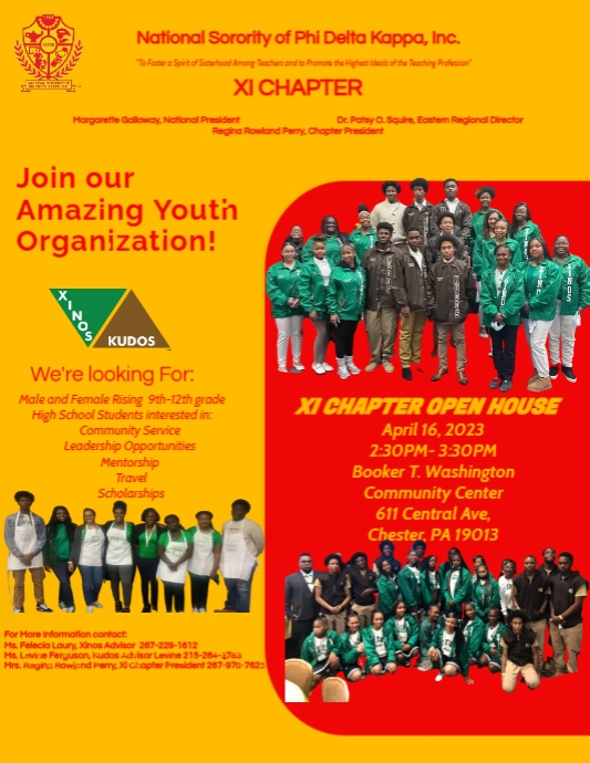 Xinos and Kudos Open House Flyer2023 | PosterMyWall