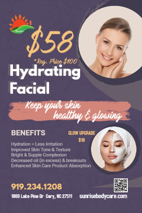 Copy of Facial Treatment and Spa Day Flyer | PosterMyWall