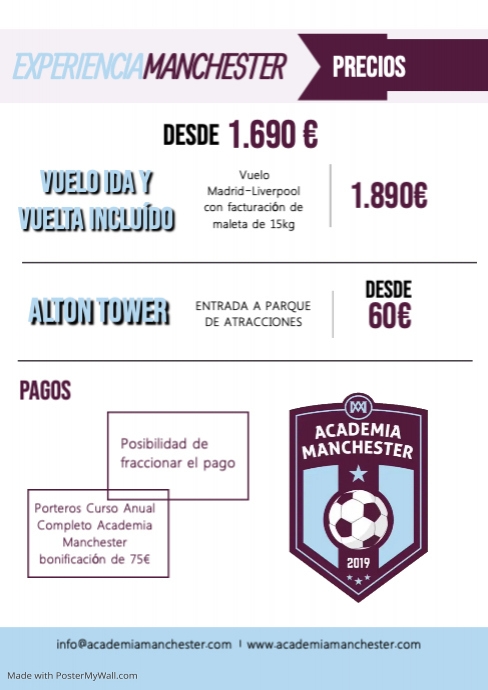 Copia de Photographer Price List Template in White | PosterMyWall