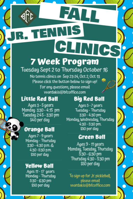 Copy of Tennis Lessons Poster | PosterMyWall