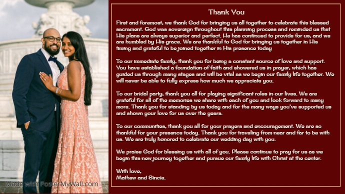 Wedding Robin S | PosterMyWall