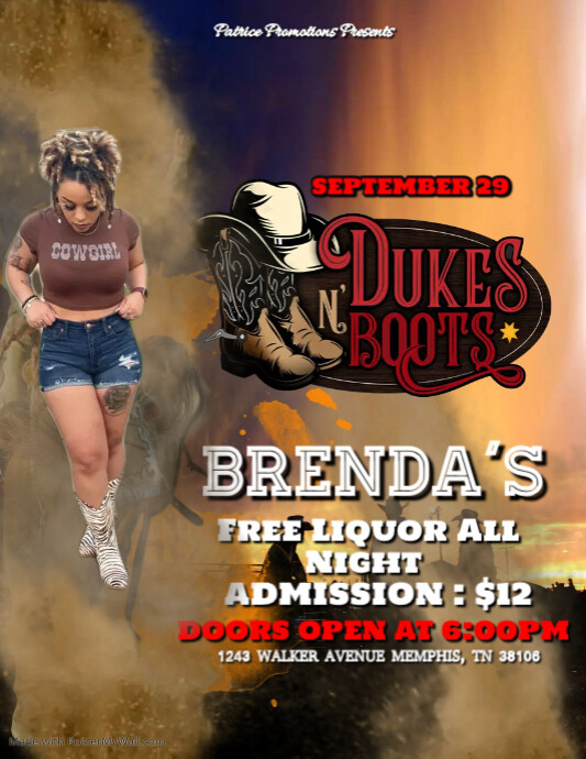 Rodeo Night Flyer | PosterMyWall