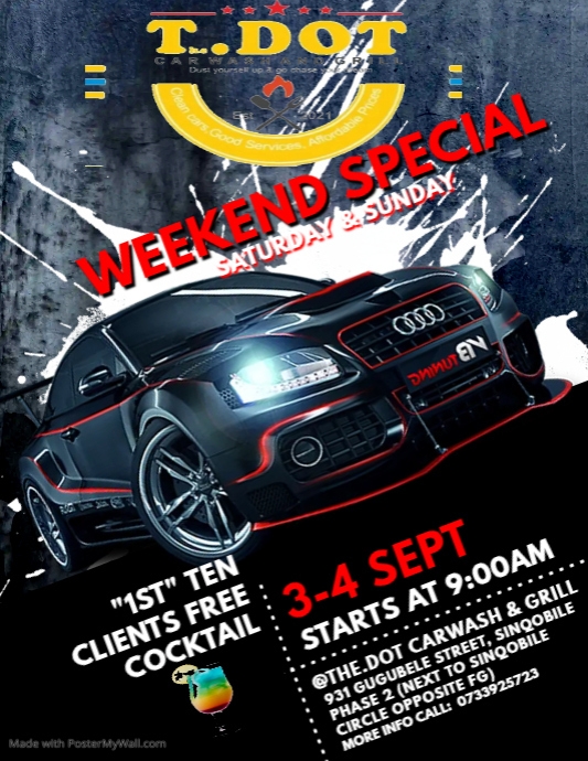 Auto Show Flyer | PosterMyWall