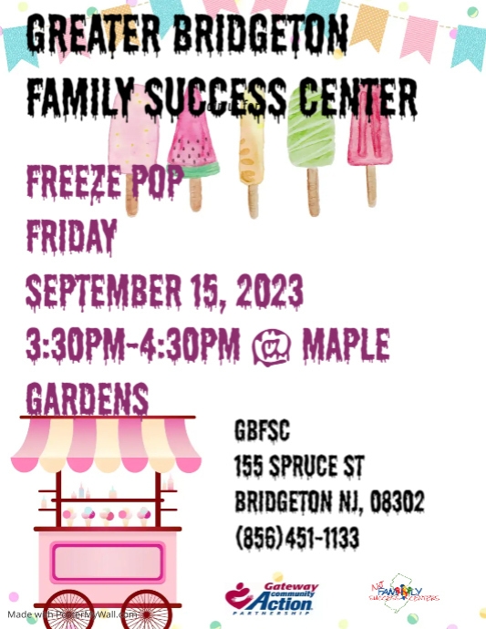 Pastel popsicle popshop invitation | PosterMyWall