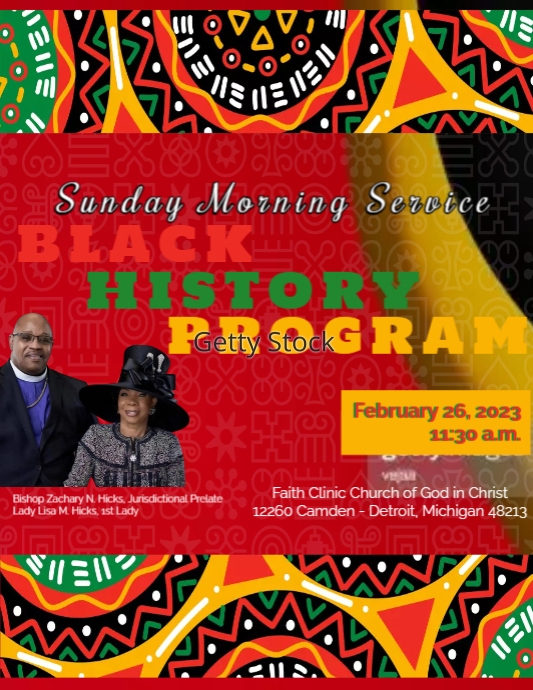 Black History Program | PosterMyWall