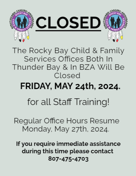 Office Closure note | PosterMyWall
