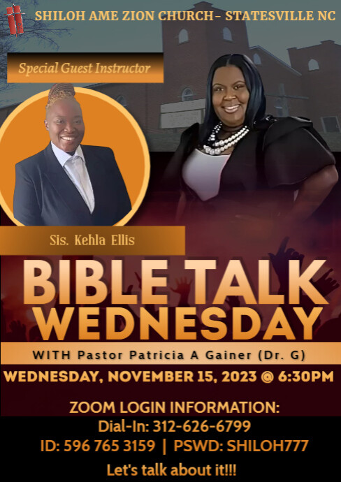 Copy of Bible Talk with Dr. Jerret Fite (5) | PosterMyWall