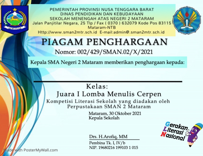 Copy of Salinan Certificate | PosterMyWall