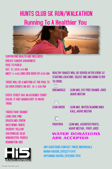 5k run/walkathon | PosterMyWall