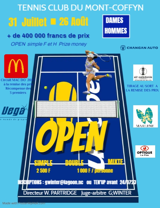 US OPEN 2022 poster template | PosterMyWall