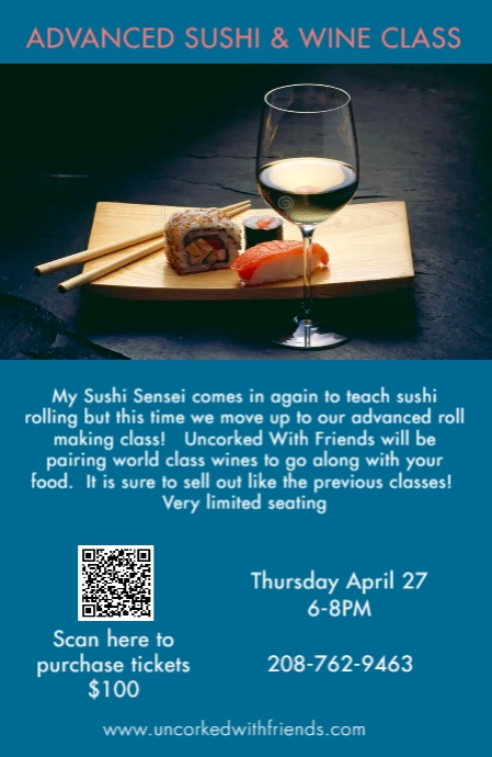 sushi night | PosterMyWall