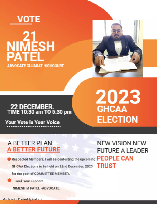 Political Election Flyer | PosterMyWall