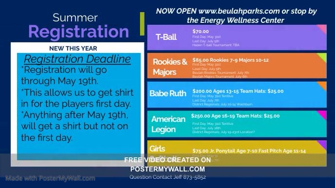 Upcoming Events Digital Display | PosterMyWall