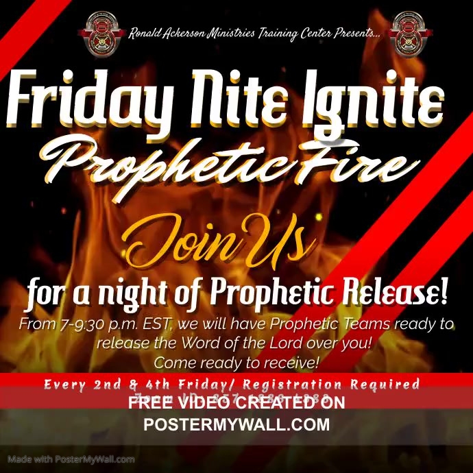 FNI Flyer_Prophetic Fire | PosterMyWall