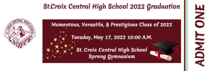 Graduation Tickets | PosterMyWall