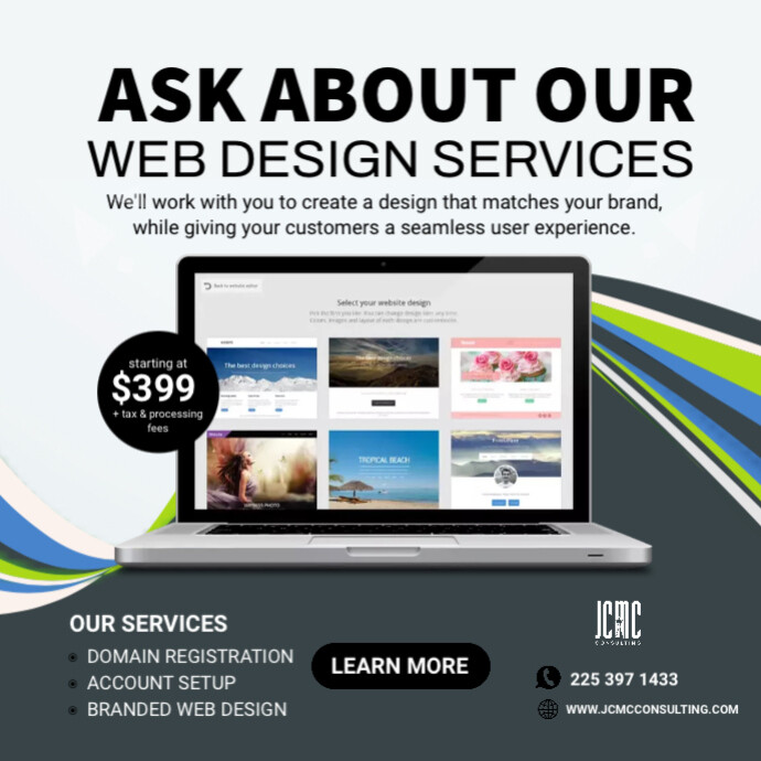 JCMC web design | PosterMyWall