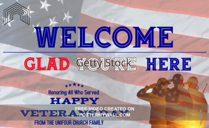 Copy of Veterans Day Welcome | PosterMyWall