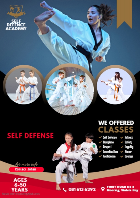 Copy of Kids Karate Class Flyer | PosterMyWall
