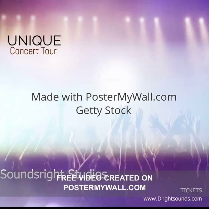 Band Concert Tour Dates Time Table Music Ad | PosterMyWall