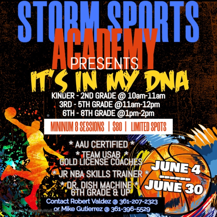 Basketball Tournament Ad | PosterMyWall