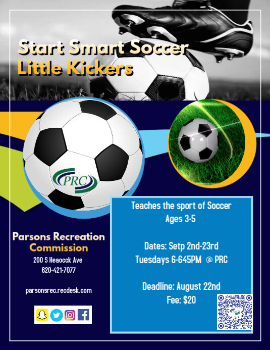 Start Smart Soccer | PosterMyWall