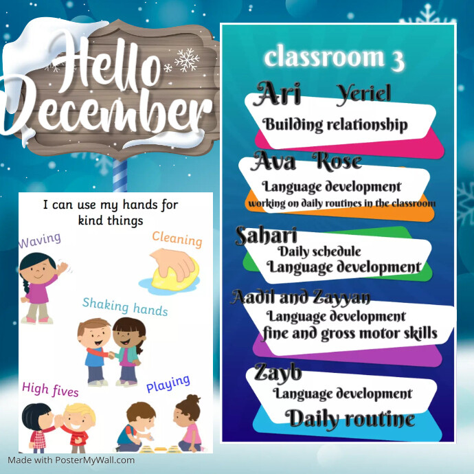 hello december | PosterMyWall