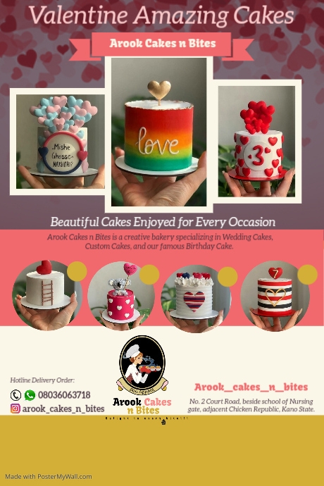 Copy of Cake Shop Flyer | PosterMyWall