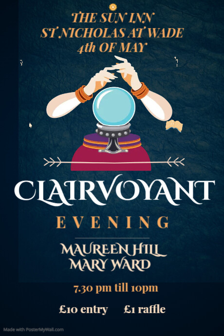 Crystal Ball Psychic Template | PosterMyWall