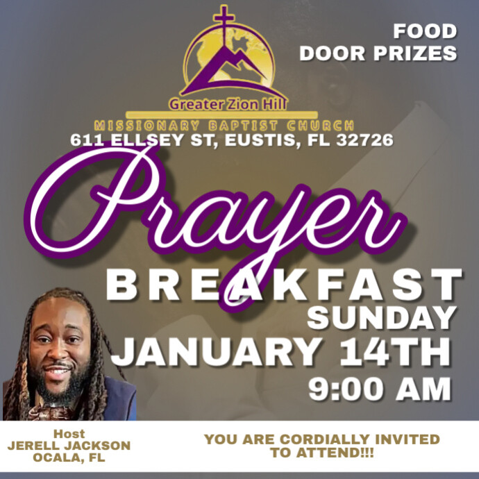 PRAYER BREAKFAST | PosterMyWall