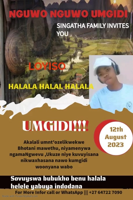 UMGIDI INVITATION | PosterMyWall