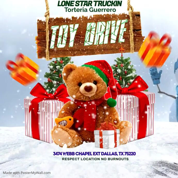 toy drive | PosterMyWall