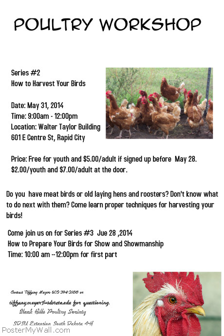 Poultry Workshop | PosterMyWall