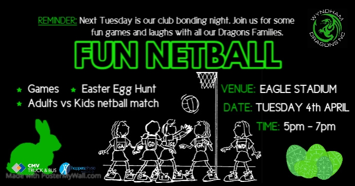 FUN NETBALL | PosterMyWall