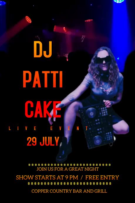 Dj Live Event Flyer | PosterMyWall