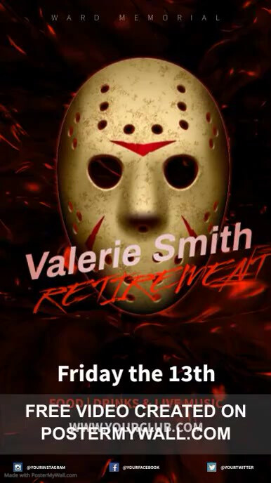 Red IG Story Halloween Video template | PosterMyWall