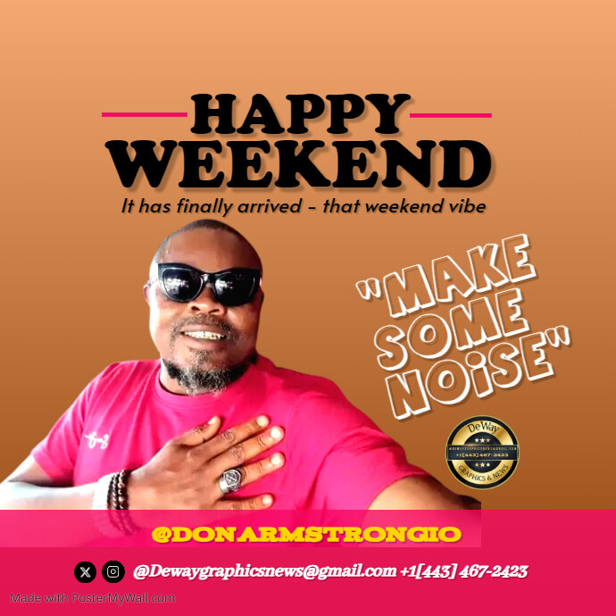 Happy Weekend | PosterMyWall