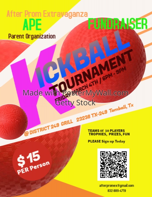 Copy of Kickball Tournament Flyer | PosterMyWall