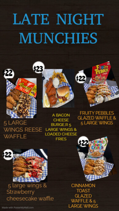 Food Menu Best Selling | PosterMyWall