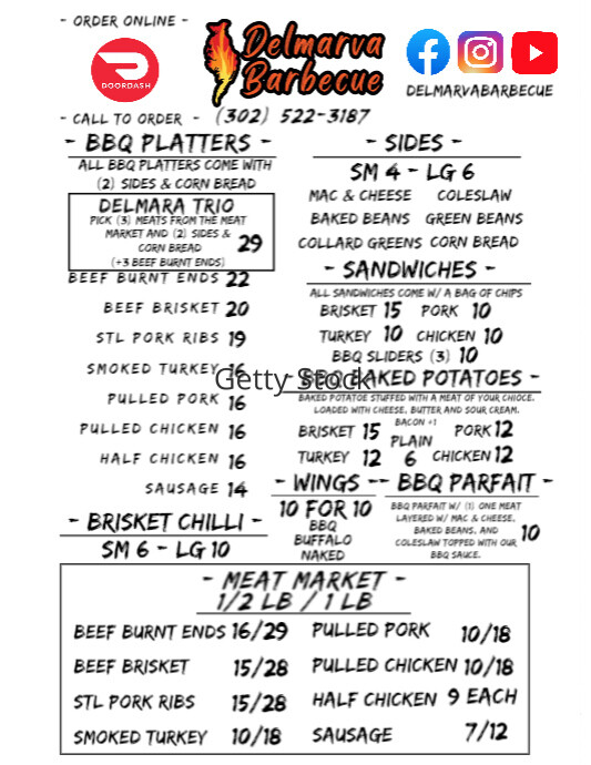 Copy of minimal grey and white restaurant menu templa | PosterMyWall