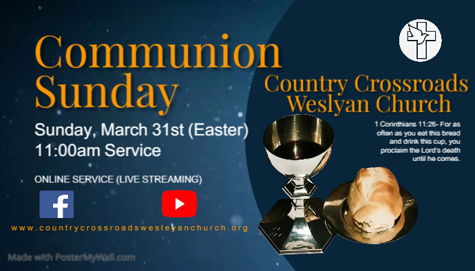 Church Holy Communion | PosterMyWall
