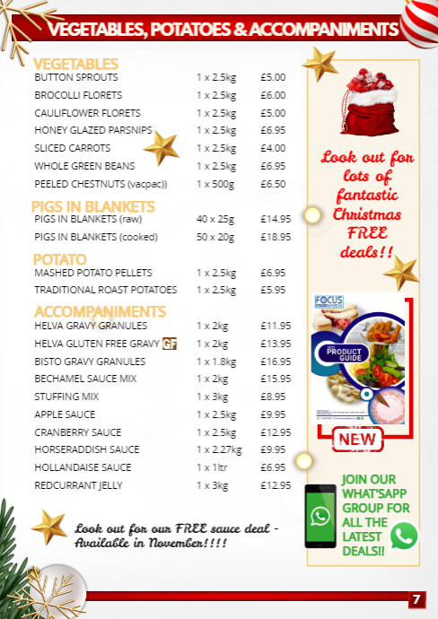 MAIN MEALS PAGE 5 (1) | PosterMyWall