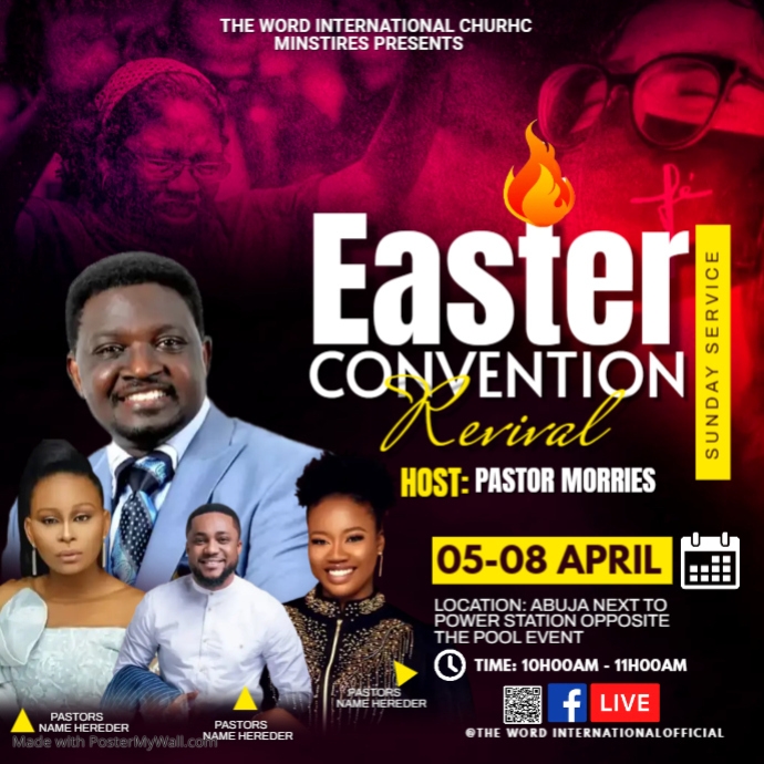 easter convention | PosterMyWall