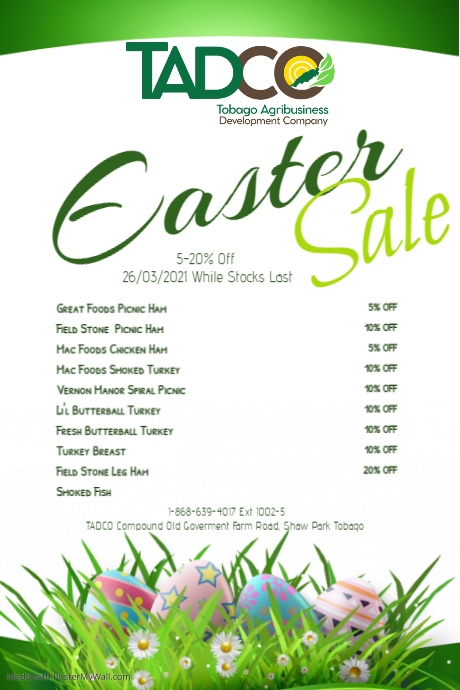 Copy of Easter Sale Event Flyer | PosterMyWall