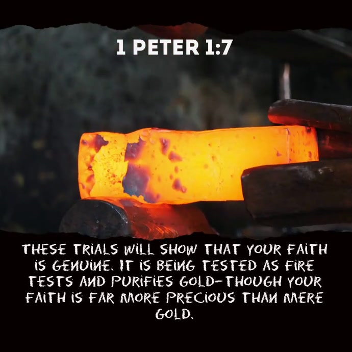 1peter1:7 poster Template | PosterMyWall