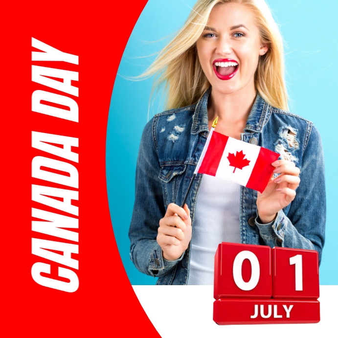 1st July Canada Day Template | PosterMyWall