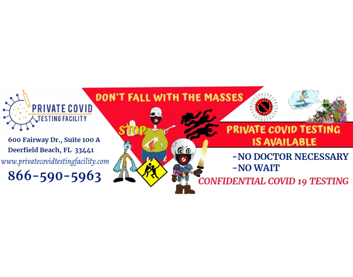 2 COVID Testing Facility Billboard Template | PosterMyWall