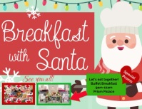 18. Breakfast with Santa Template | PosterMyWall
