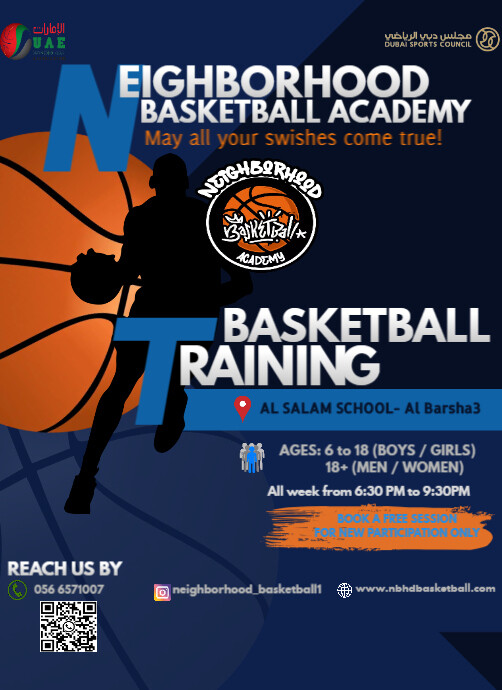 Basketball Camp Flyer Template | PosterMyWall