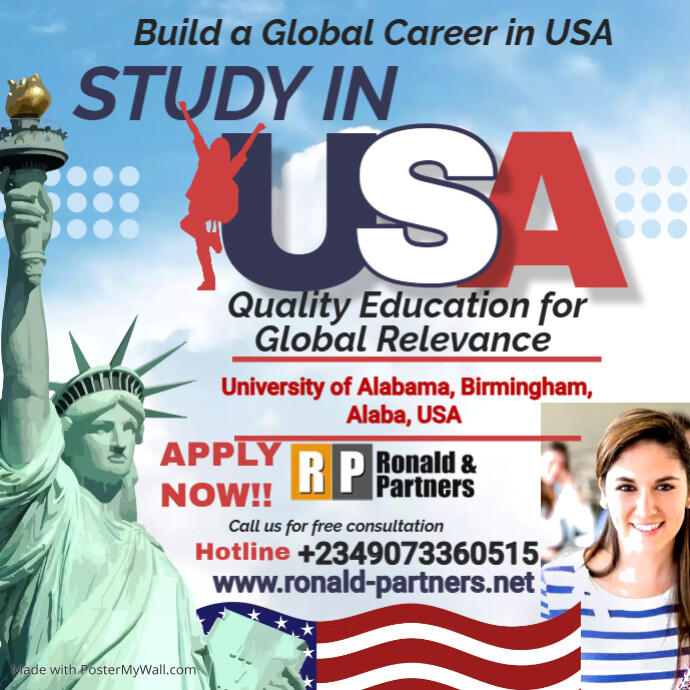 Copy of Study in USA Instagram Post (1) | PosterMyWall